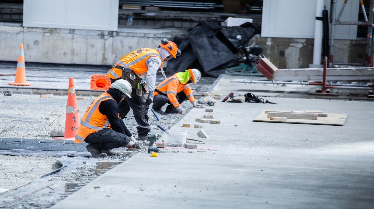 Concrete Slab Commercial Construction, Chonny Crescent, Auckland ...