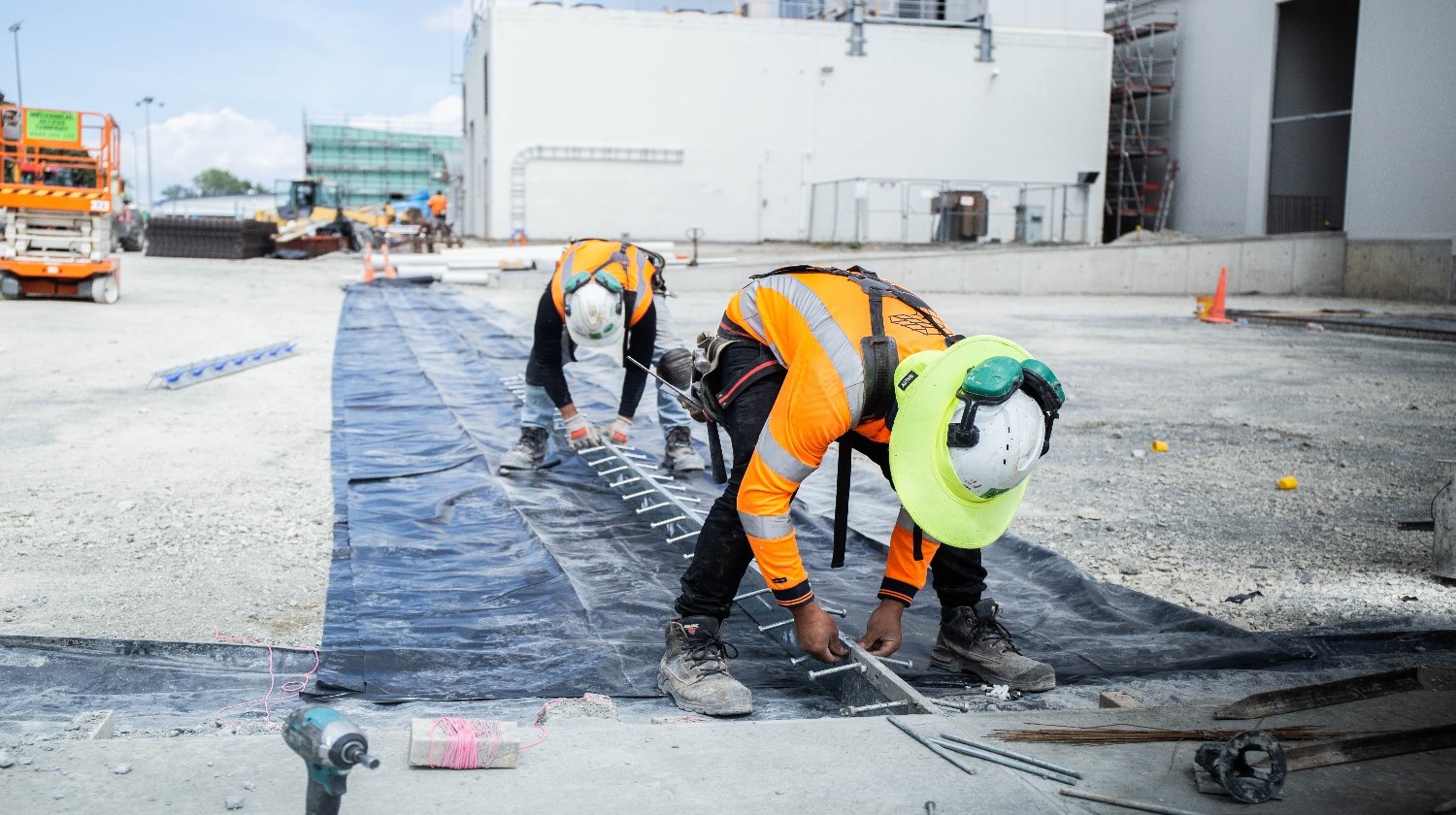 Concrete Slab Commercial Construction, Chonny Crescent, Auckland ...